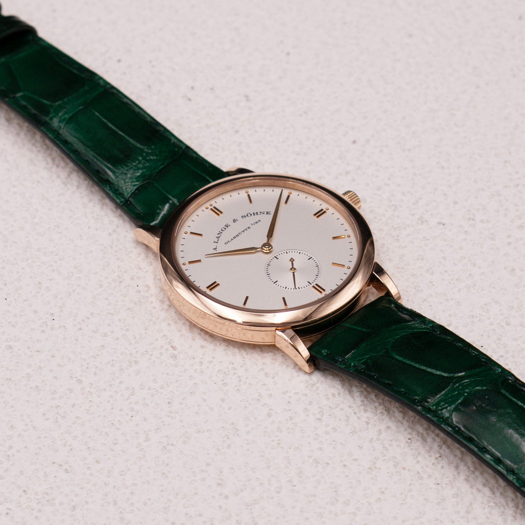 A. Lange & Sohne Saxonia 215.032 Mens Watch Box Papers