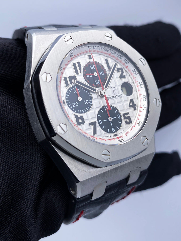 Audemars Piguet Royal Oak Offshore 26170ST Panda Dial Mens Watch With