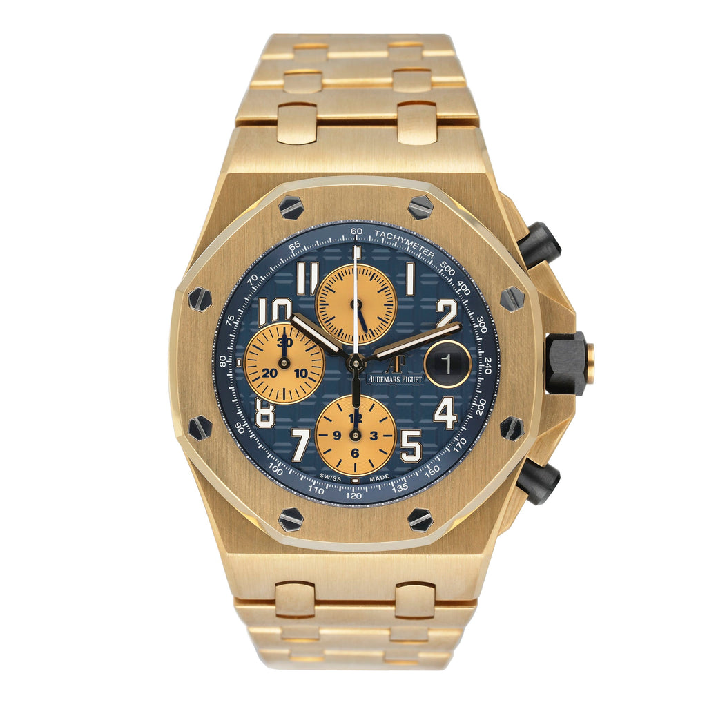 Audemars Piguet Royal Oak Offshore 26470BA Mens Watch Box Papers