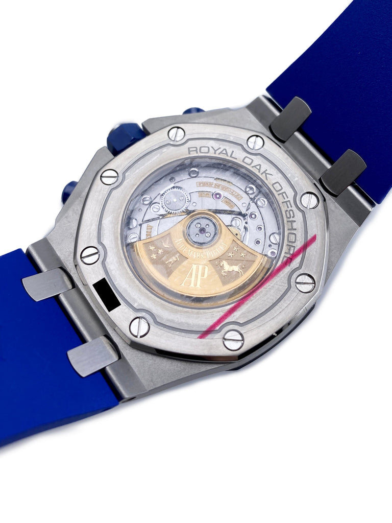 Audemars Piguet Royal Oak Offshore 26470ST Blue Indigo Dial Mens Watch