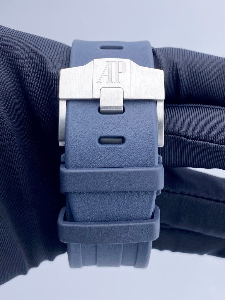 Audemars Piguet Royal Oak Offshore Diver 15710ST Blue Dial Mens Watch