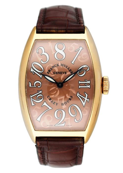 Franck Muller 5850 Crazy Hours Chocolate Brown | Phigora