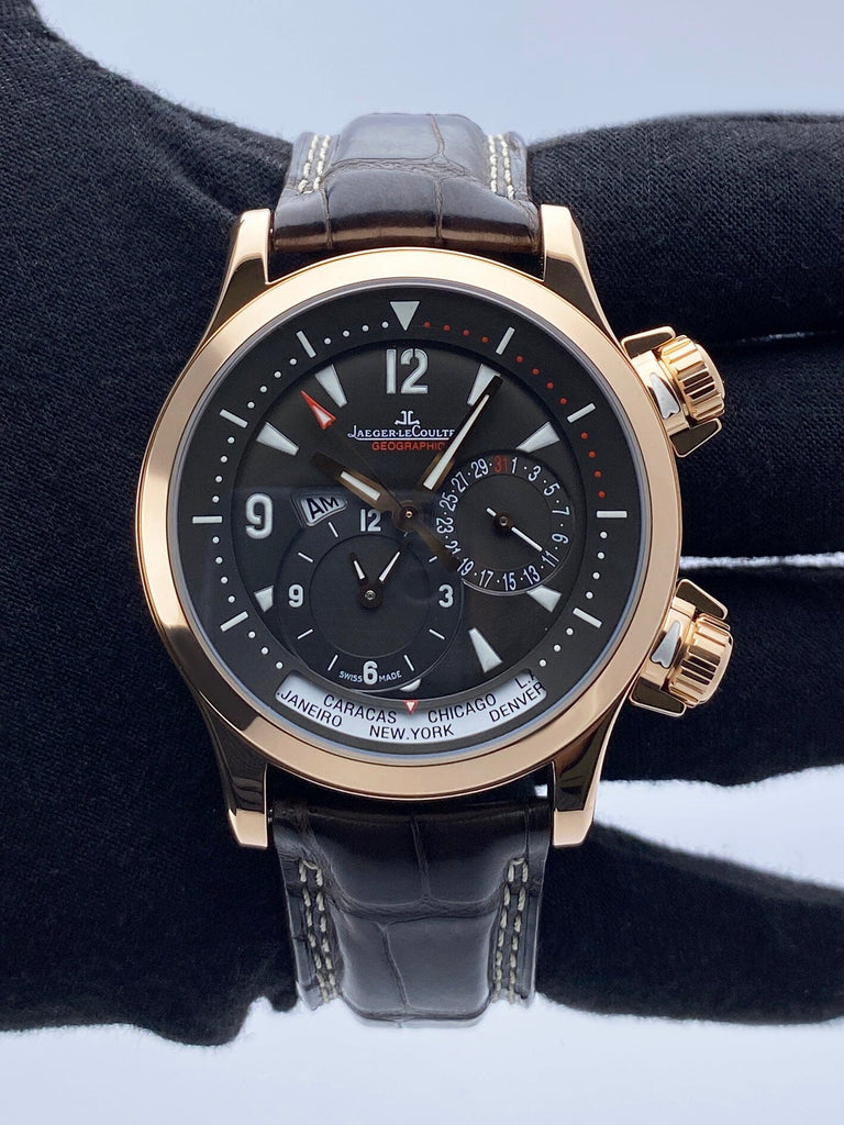 Jaeger Lecoultre Master Compressor Geographic Q1712440 Mens Watch Box