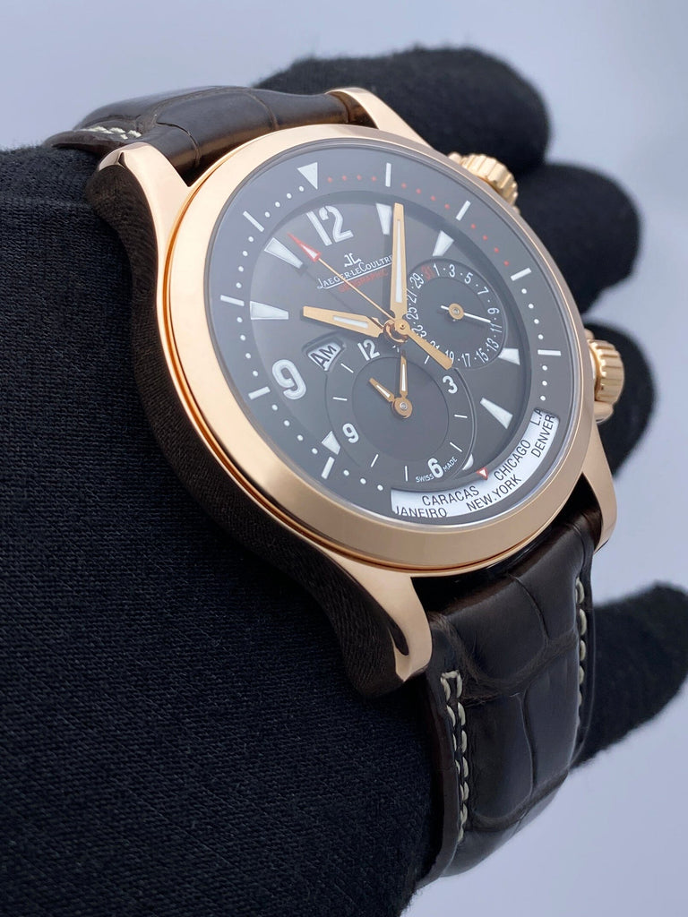 Jaeger Lecoultre Master Compressor Geographic Q1712440 Mens Watch Box