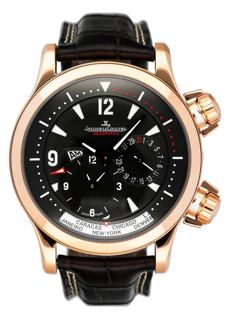 Jaeger Lecoultre Master Compressor Geographic Q1712440 Mens Watch Box
