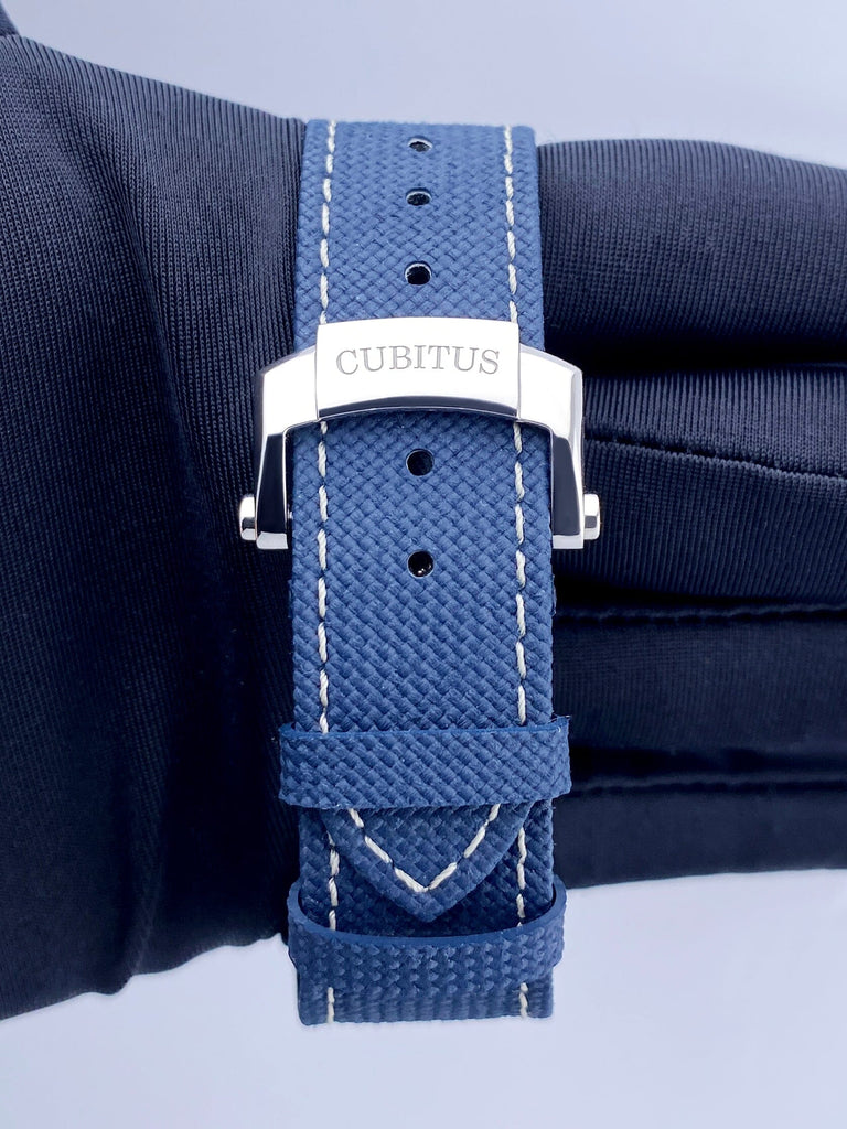 Patek Philippe Cubitus 5822P Blue Dial Mens Watch Box Papers