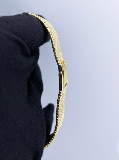 Omega Seamaster 18K Yellow Gold Men's Watch with Papers