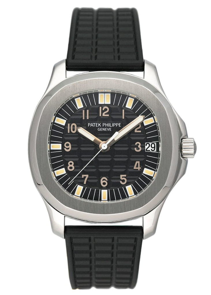 Patek Philippe Aquanaut 5065A Black Dial Mens Watch With Archives