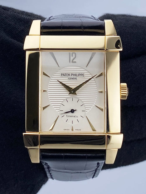 Patek Philippe Gondolo 5111J Tiffany Dial 18K Yellow Gold Mens Watch