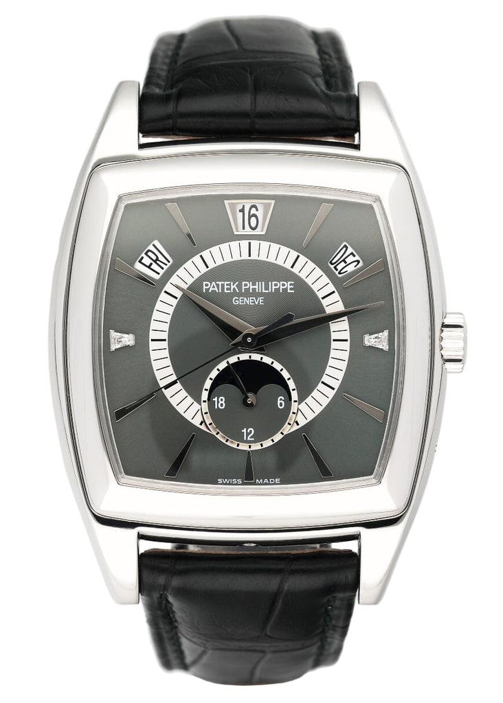 Patek Philippe Gondolo Calendario 5135P Gray Dial Mens Watch Box Paper