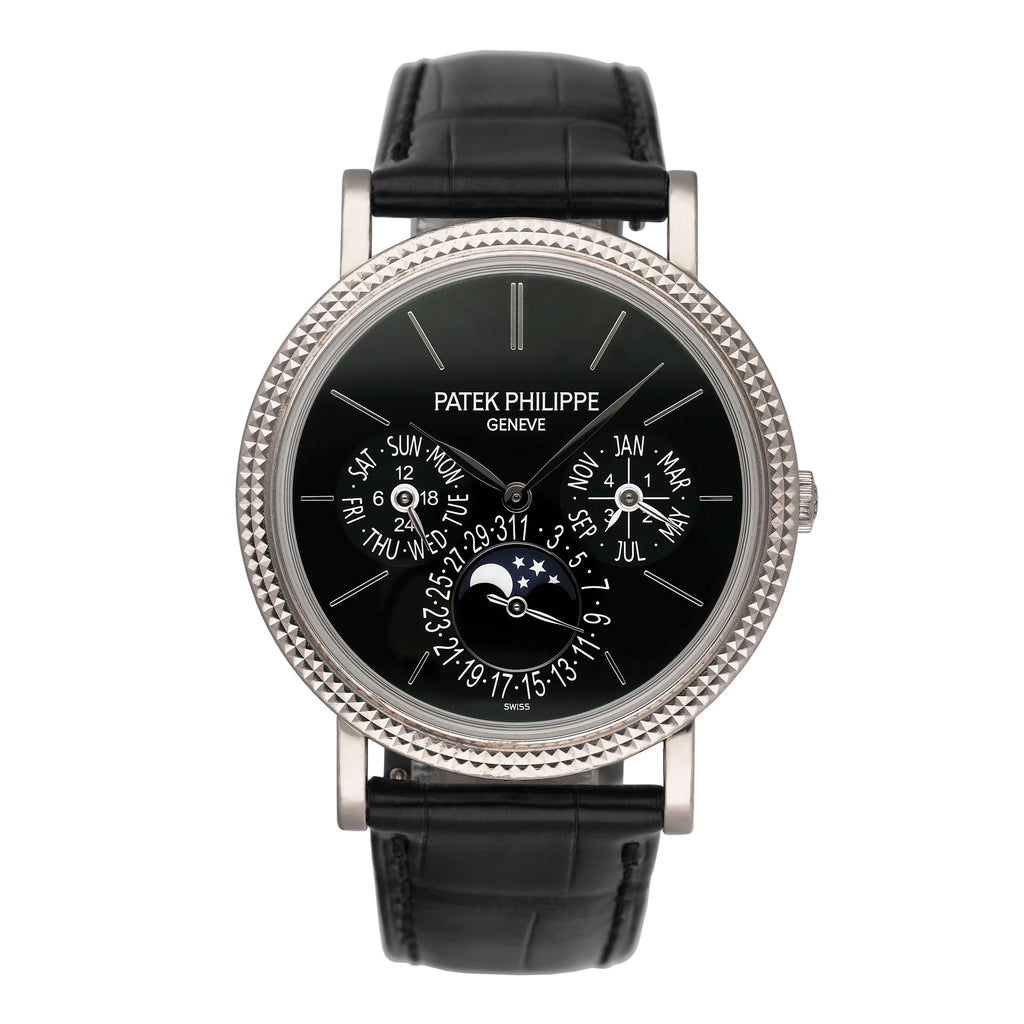 Patek Philippe Perpetual Calendar 5139G Black Dial Mens Watch Box Pape