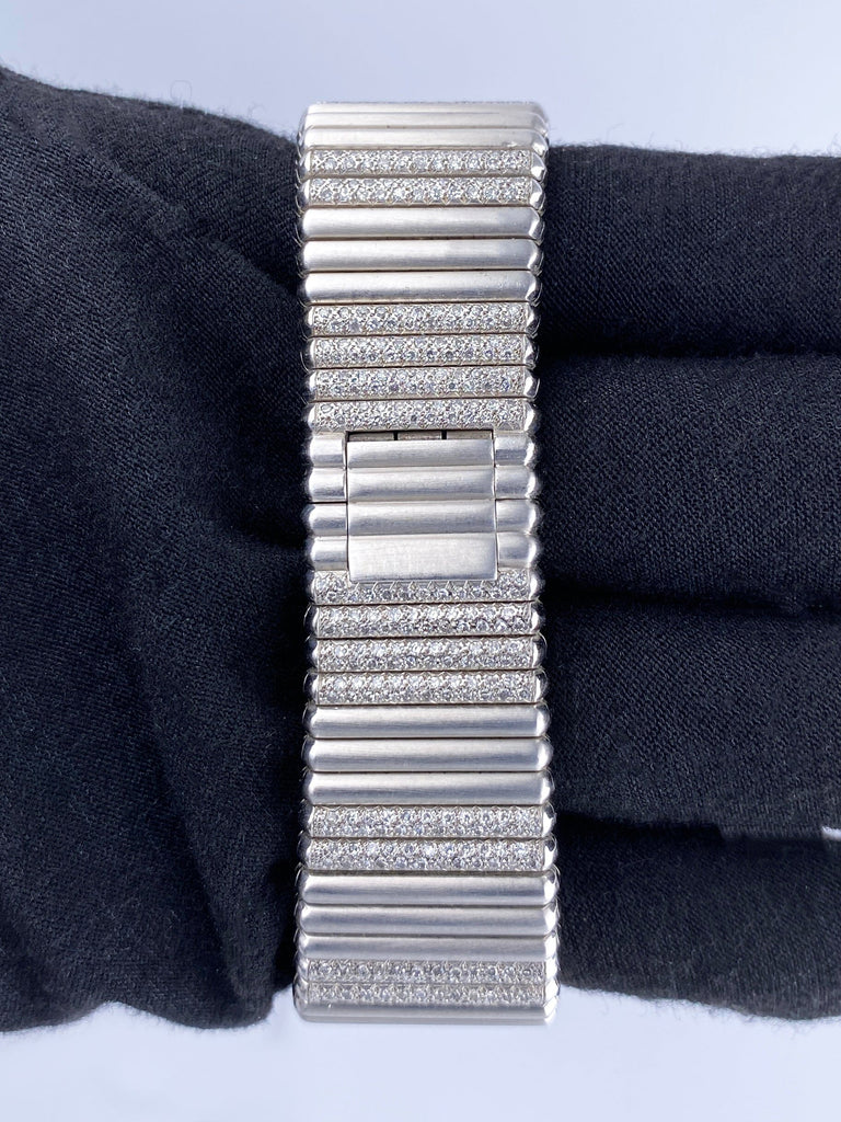 Piaget Polo Square 7131 C151 Diamond 18K White Gold Watch
