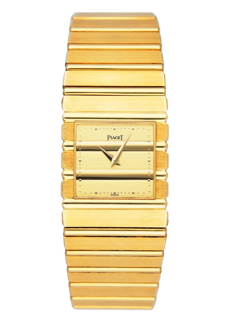 Piaget Polo Square 7131 C701 18K Yellow Gold Ladies Watch