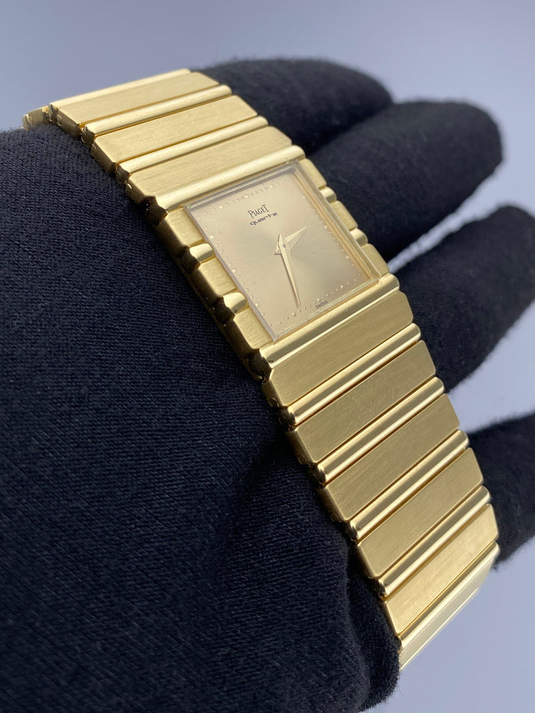 Piaget Polo Square 7131 C701 18K Yellow Gold Ladies Watch