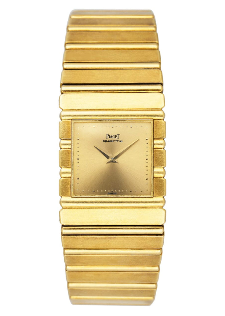 Piaget Polo Square 7131 C701 18K Yellow Gold Ladies Watch