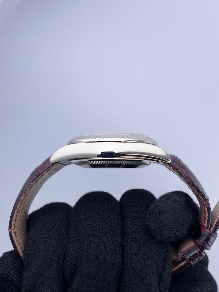 Rolex Day Date 118139 Cherry Dial 18K White Gold Mens Watch