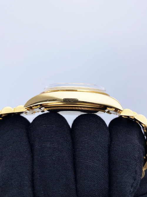 Rolex Day Date 1802 Snow White Dial Mens Watch