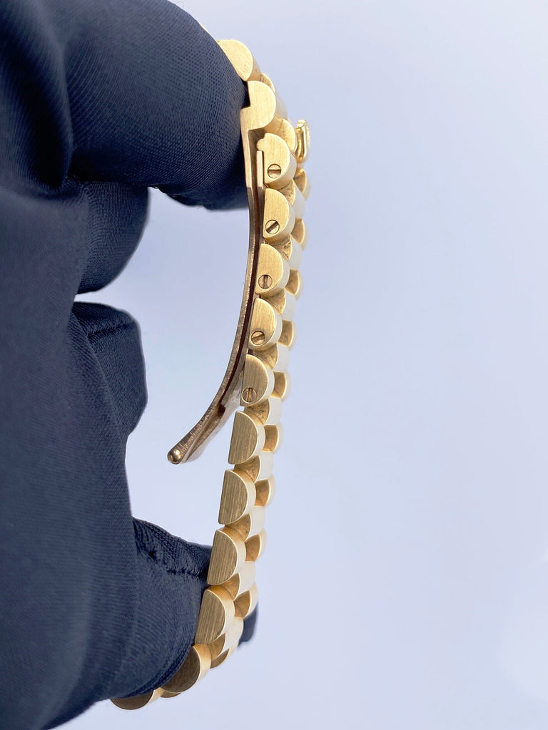 Rolex Day Date 18348 Diamond Bezel & Dial Mens Watch