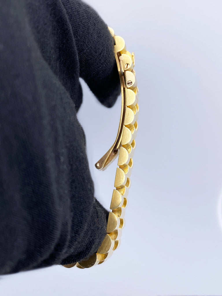 Rolex Day Date 18388 Diamond Ruby Pave Dial Mens Watch