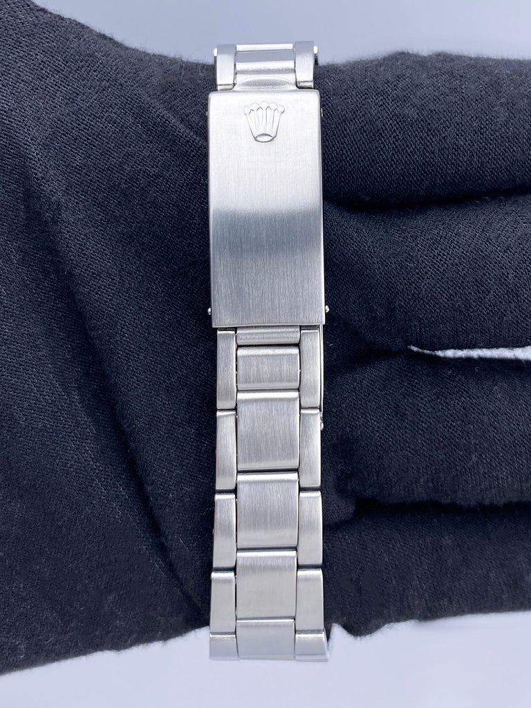 Rolex Oyster Perpetual 1005 Silver Dial Steel Mens Watch