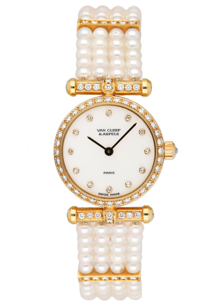 Van Cleef & Arpels La Collection Classic Paris 18901 B1 Diamond Ladies ...