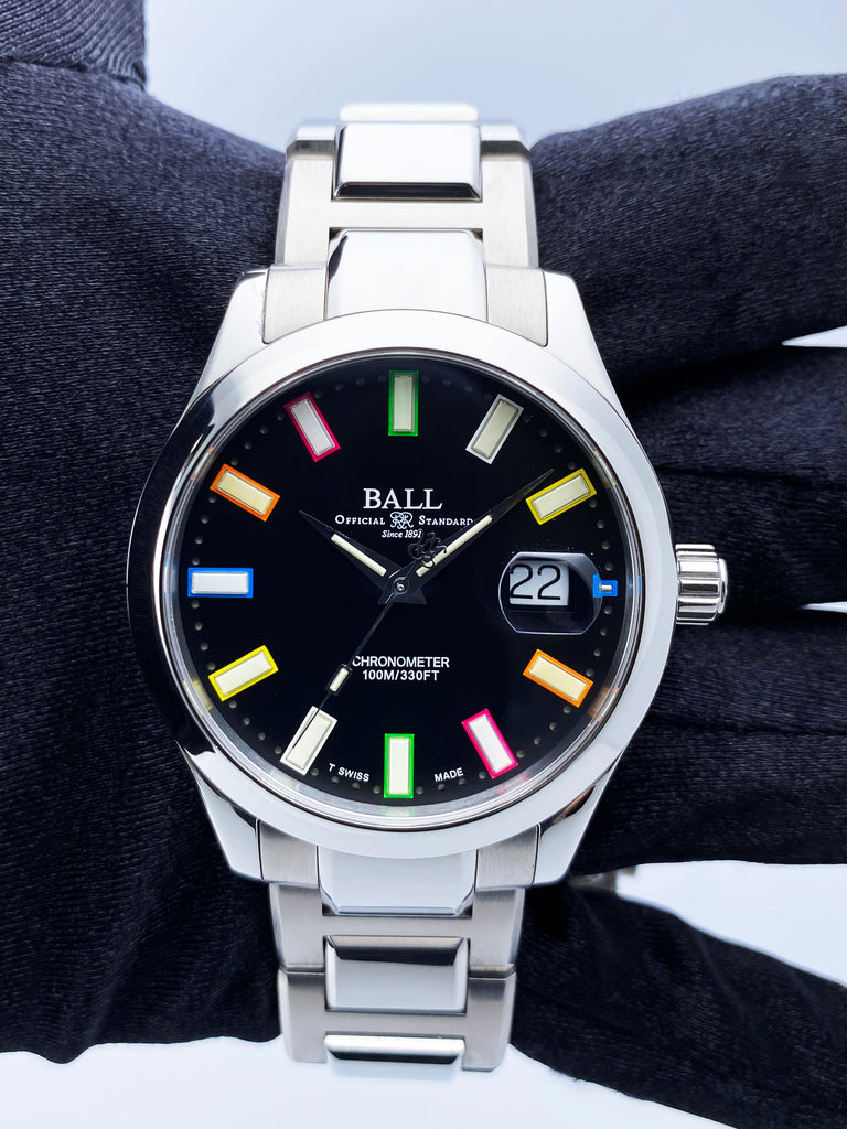 BALL Engineer III Marvelight Chronometer Caring Edition Mens Watch Box