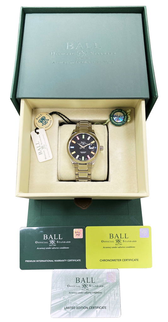 BALL Engineer III Marvelight Chronometer Caring Edition Mens Watch Box