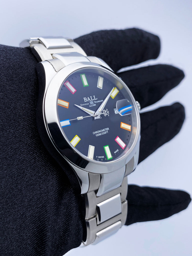 BALL Engineer III Marvelight Chronometer Caring Edition Mens Watch Box