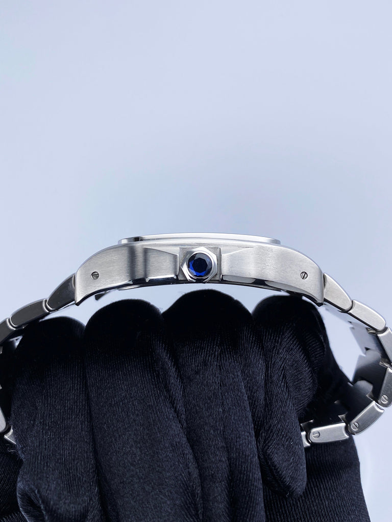 Cartier Santos-100 2656 XL W200737G Stainless Steel Mens Watch