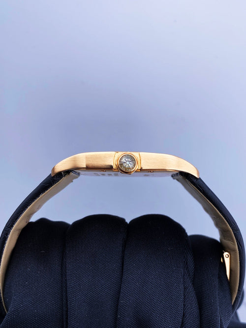 Cartier Santos Dumont WH100351 Rose Gold Diamond Ladies Watch Box Pape