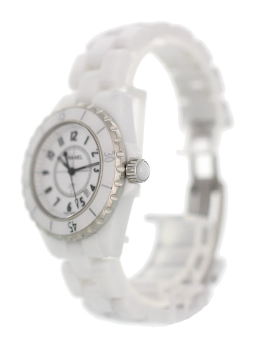 Chanel J12 H0968 White Ceramic Quartz Watch