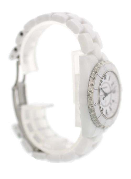 Chanel J12 H0968 White Ceramic Quartz Watch