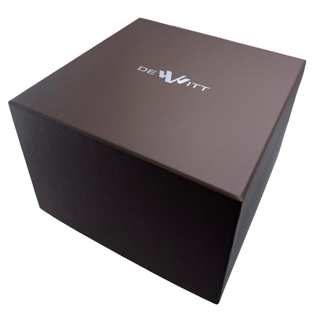 Dewitt Academia FTV.CHR.008.S Red Dial Mens Watch Box Papers