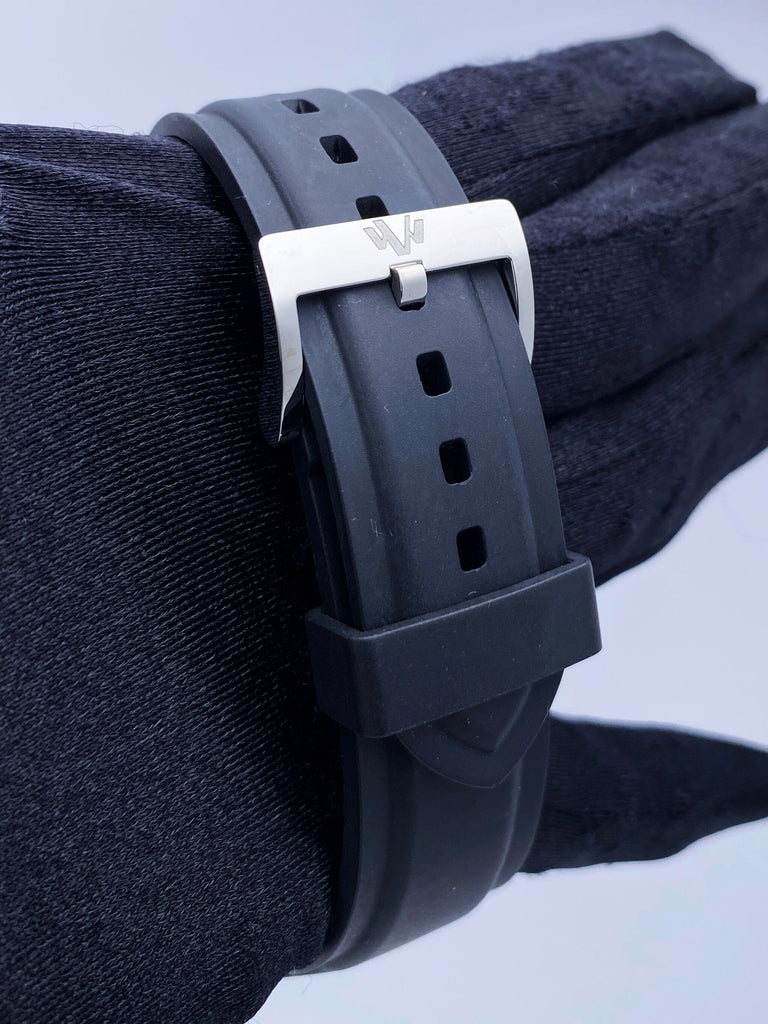 Dewitt Academia FTV.PTS.001.RFB Black & Red Dial Mens Watch Box Papers