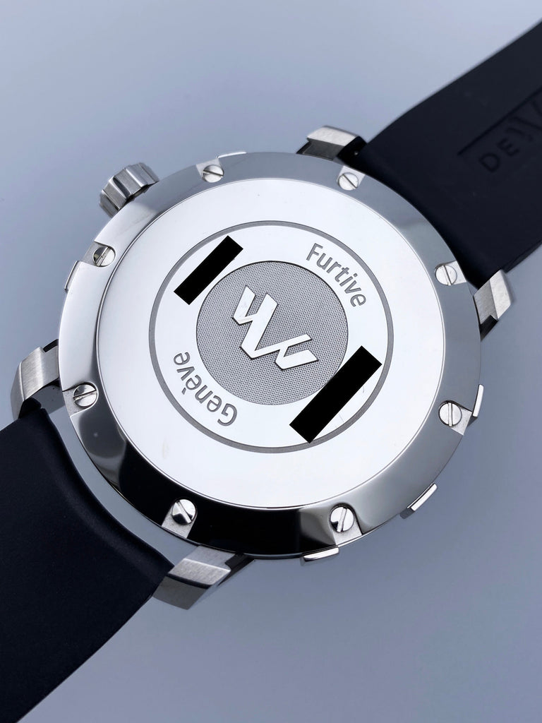 Dewitt Academia FTV.PTS.001.RFB Stainless Steel Mens Watch Box Papers