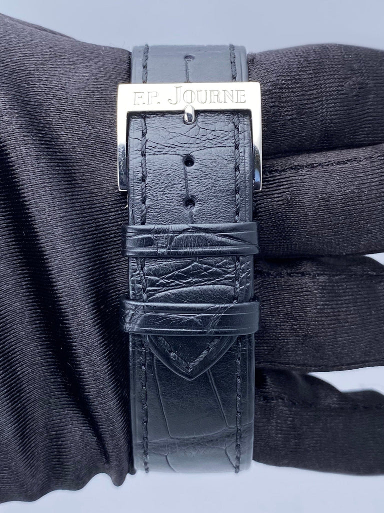 Men's F.P.Journe Octa Calendrier Watch - 38mm Silver Dial