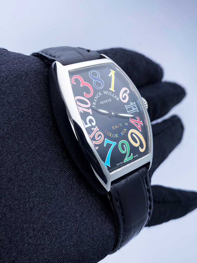 Franck Muller Crazy Hours Color Dream 5850 Watch Box Papers