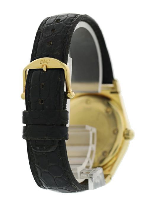 IWC Ingenieur Perpetual Calendar IW3540-03 18k Yellow Gold Mens Watch
