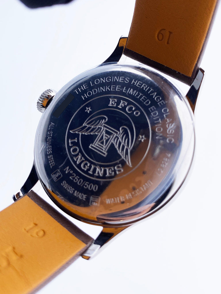 Longines Heritage Classic Limited Edition For HODINKEE Mens Watch Full