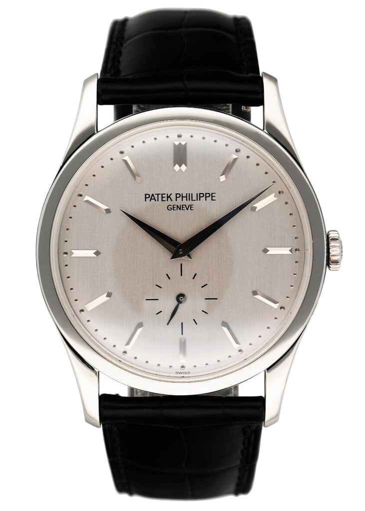 Patek Philippe Calatrava 5196G 18K White Gold Mens Watch