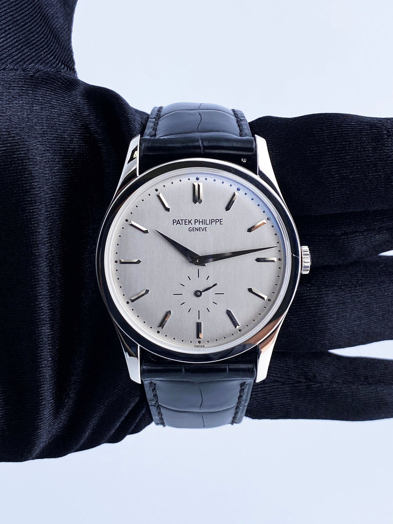 Patek Philippe Calatrava 5196G White Gold Mens Watch
