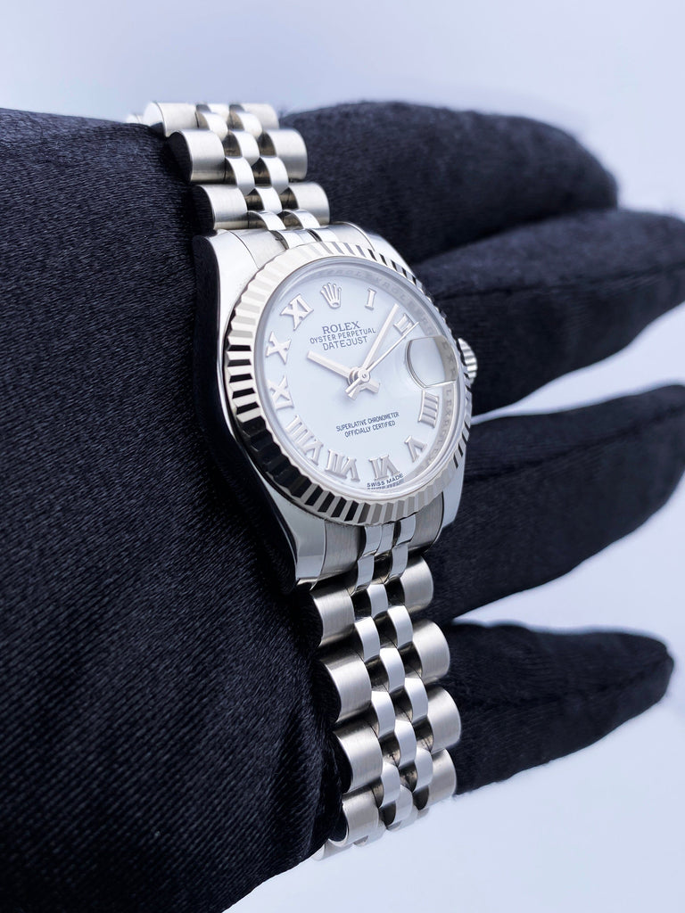 Rolex Datejust 179174 White Dial Ladies Watch