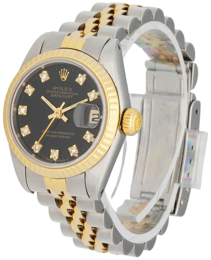 Rolex Oyster Perpetual Datejust 69173 Ladies Watch